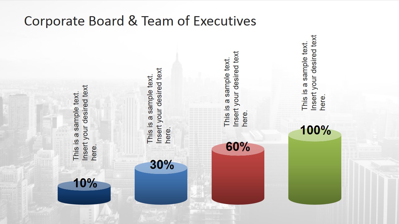 Corporate Board and Team of Executives - SlideModel