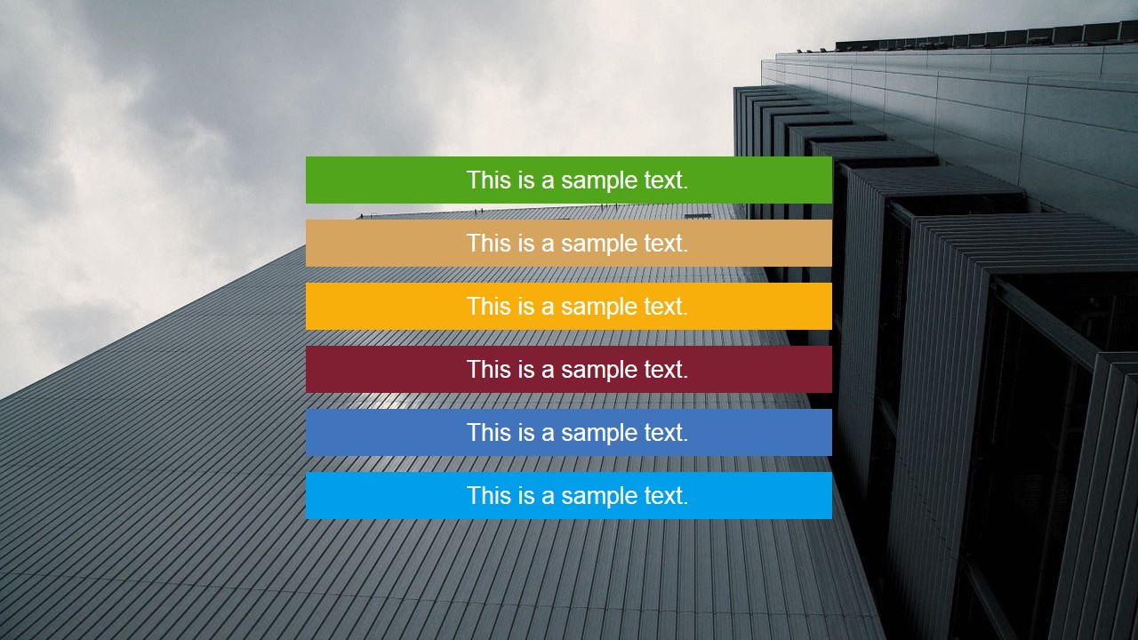 Flat Tiles PowerPoint Template - SlideModel