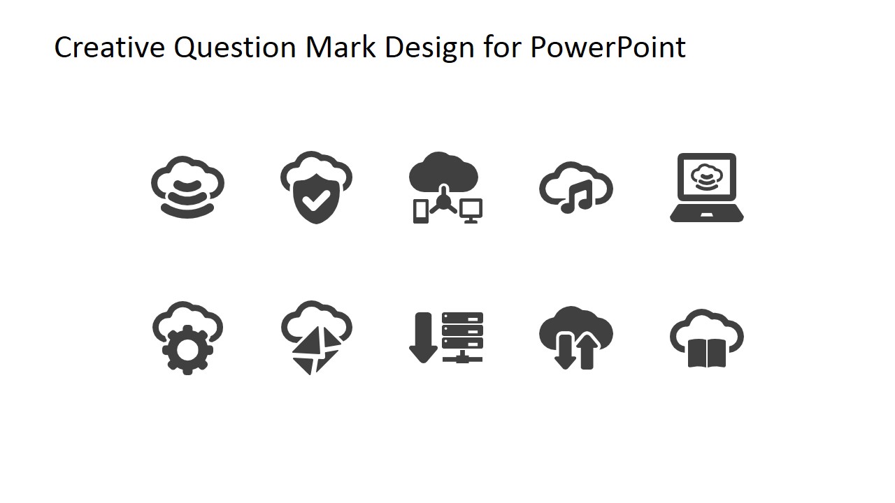 Creative Question Mark Diagram for PowerPoint - SlideModel Creative Question Mark Diagram for PowerPoint - SlideModel