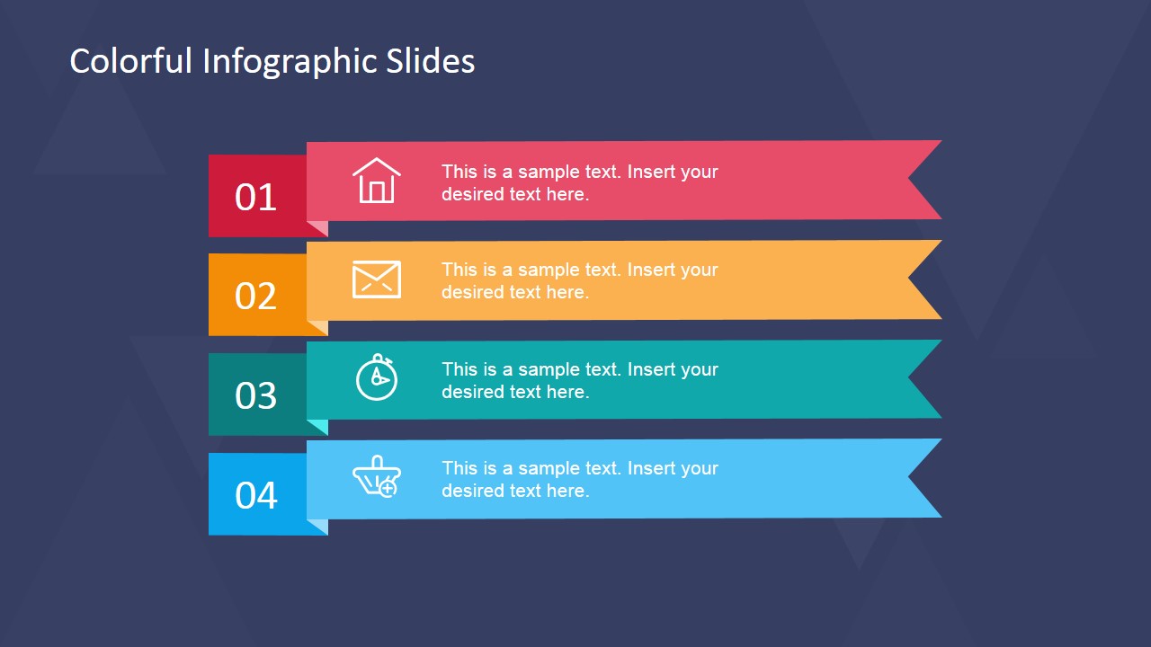 Colorful Infographic Slides for PowerPoint - SlideModel