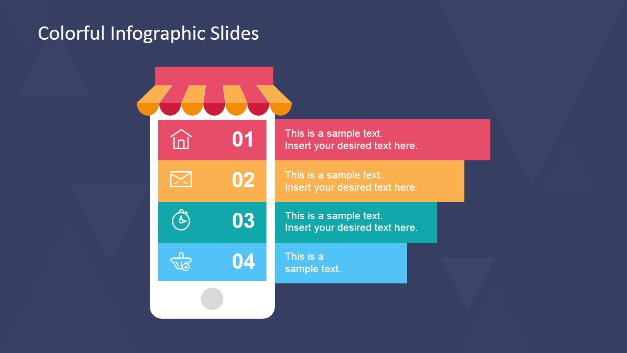 Colorful Infographic Slides for PowerPoint - SlideModel