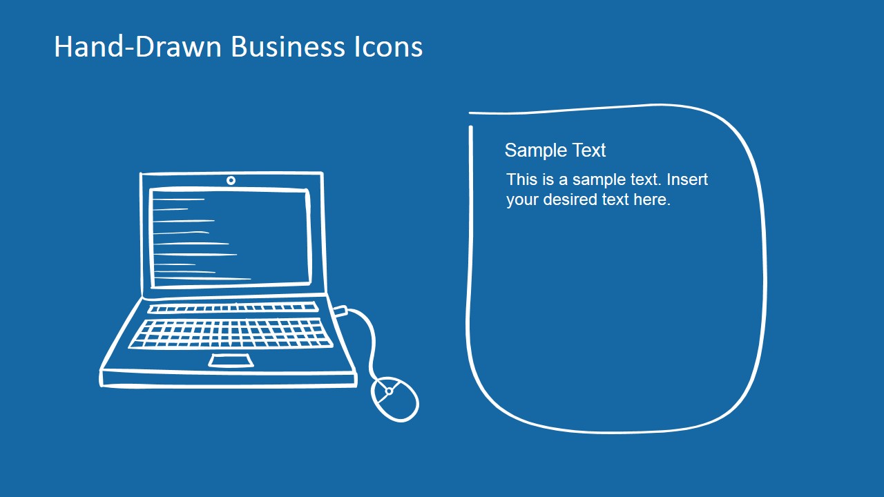 Hand-Drawn Business Icons PowerPoint Template - SlideModel