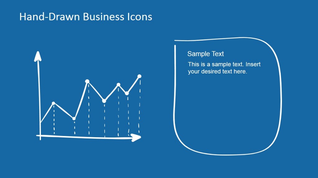 Hand-Drawn Line Chart Design for PowerPoint - SlideModel