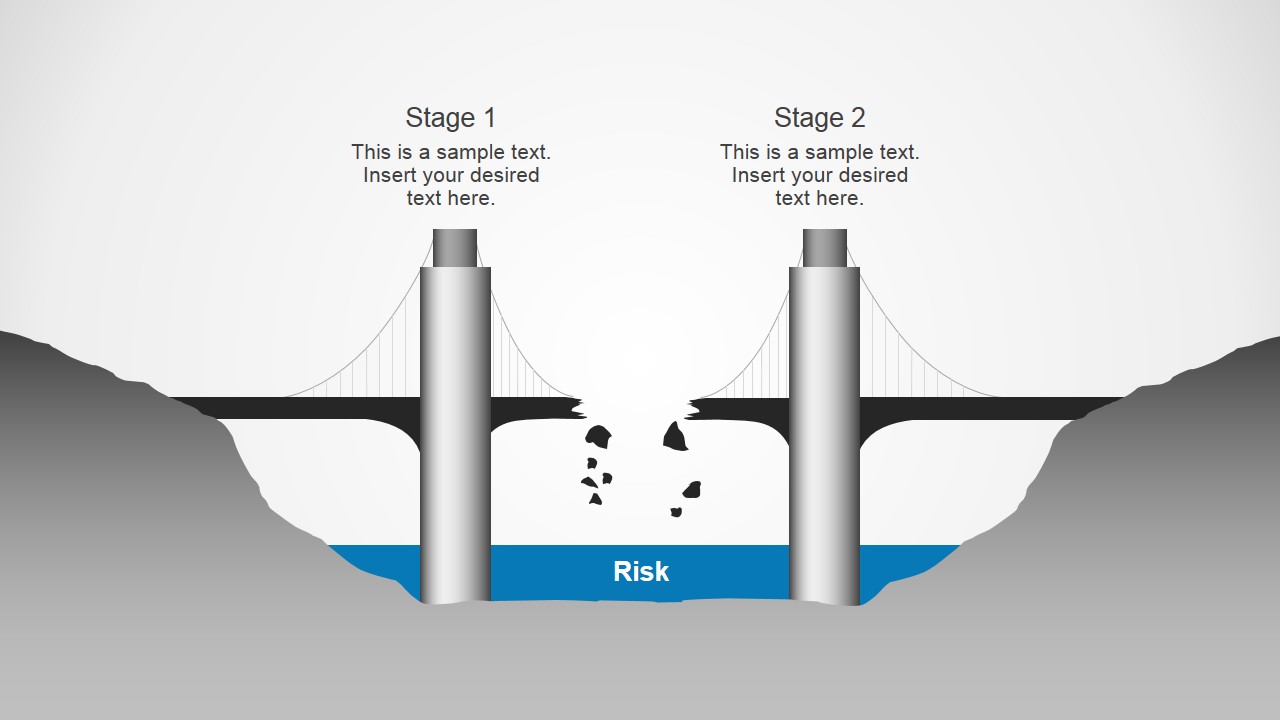 Chain Bridge PowerPoint Diagrams - SlideModel