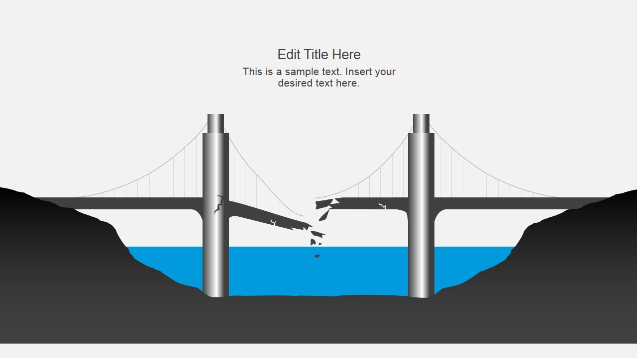 Bridge Diagrams PowerPoint Template - SlideModel
