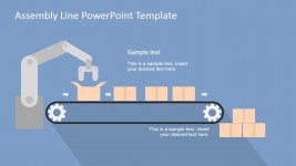 Automation Scene Assembly Line PowerPoint Scene - SlideModel