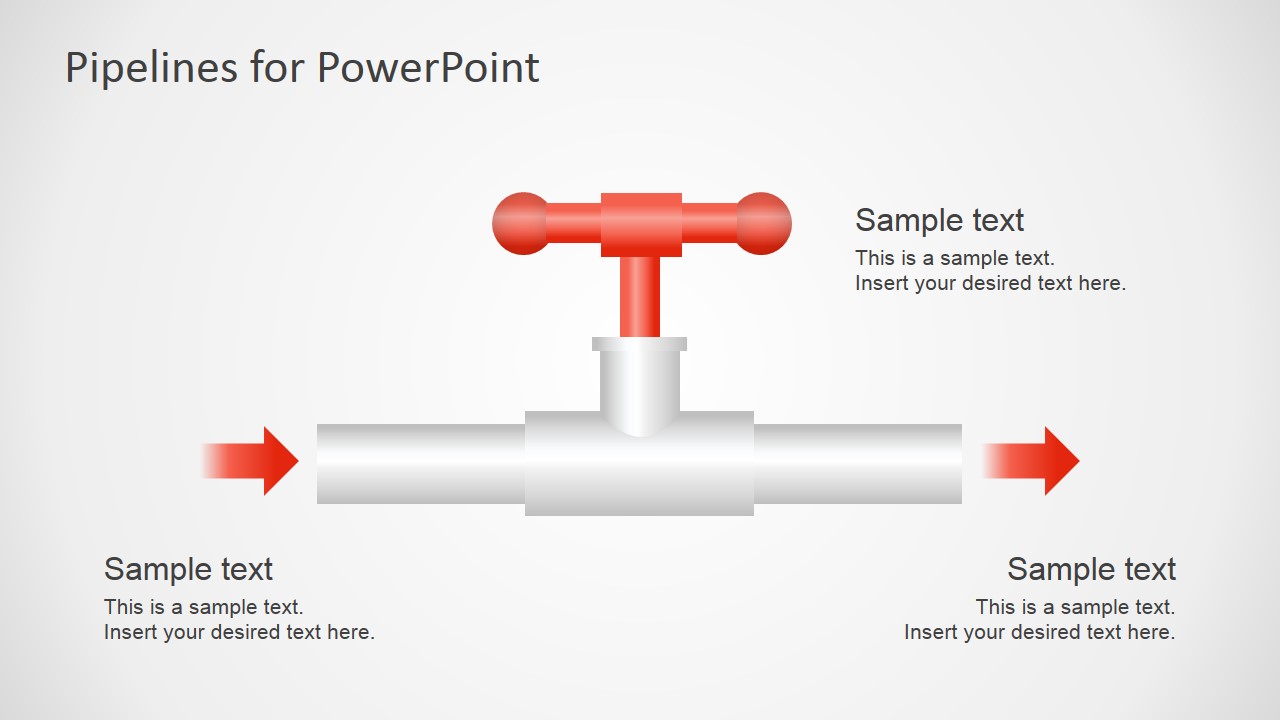 Pipeline Shapes PowerPoint Template - SlideModel