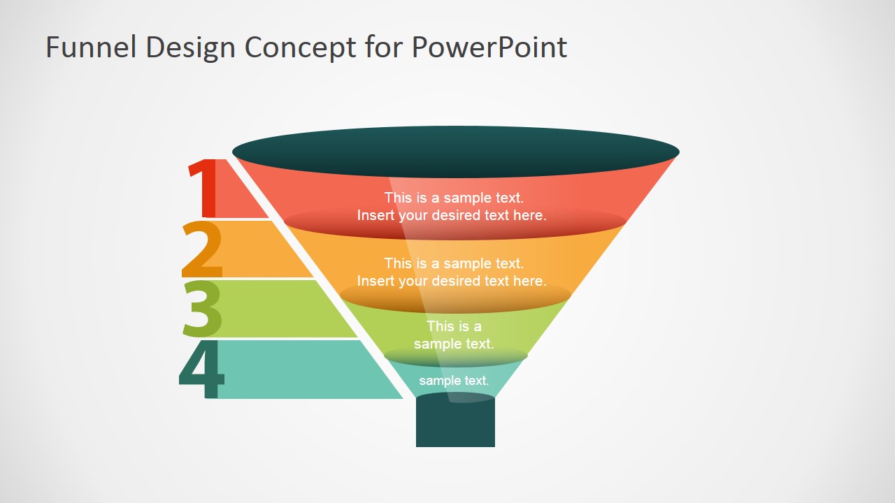 Funnel Design Concept For PowerPoint Presentation Slides Funnel Design Concept For PowerPoint Presentation Slides