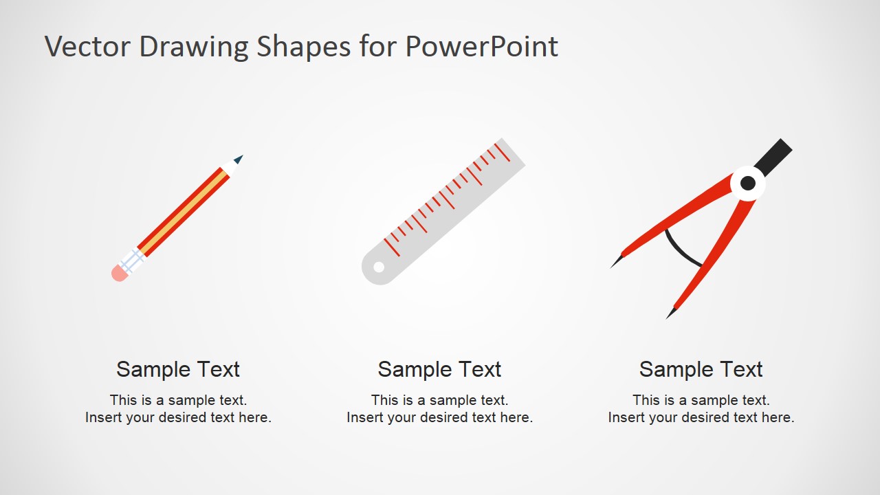 Vector Drawing Shapes for PowerPoint - SlideModel