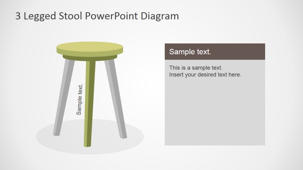 Editable PowerPoint Stool Shapes - SlideModel