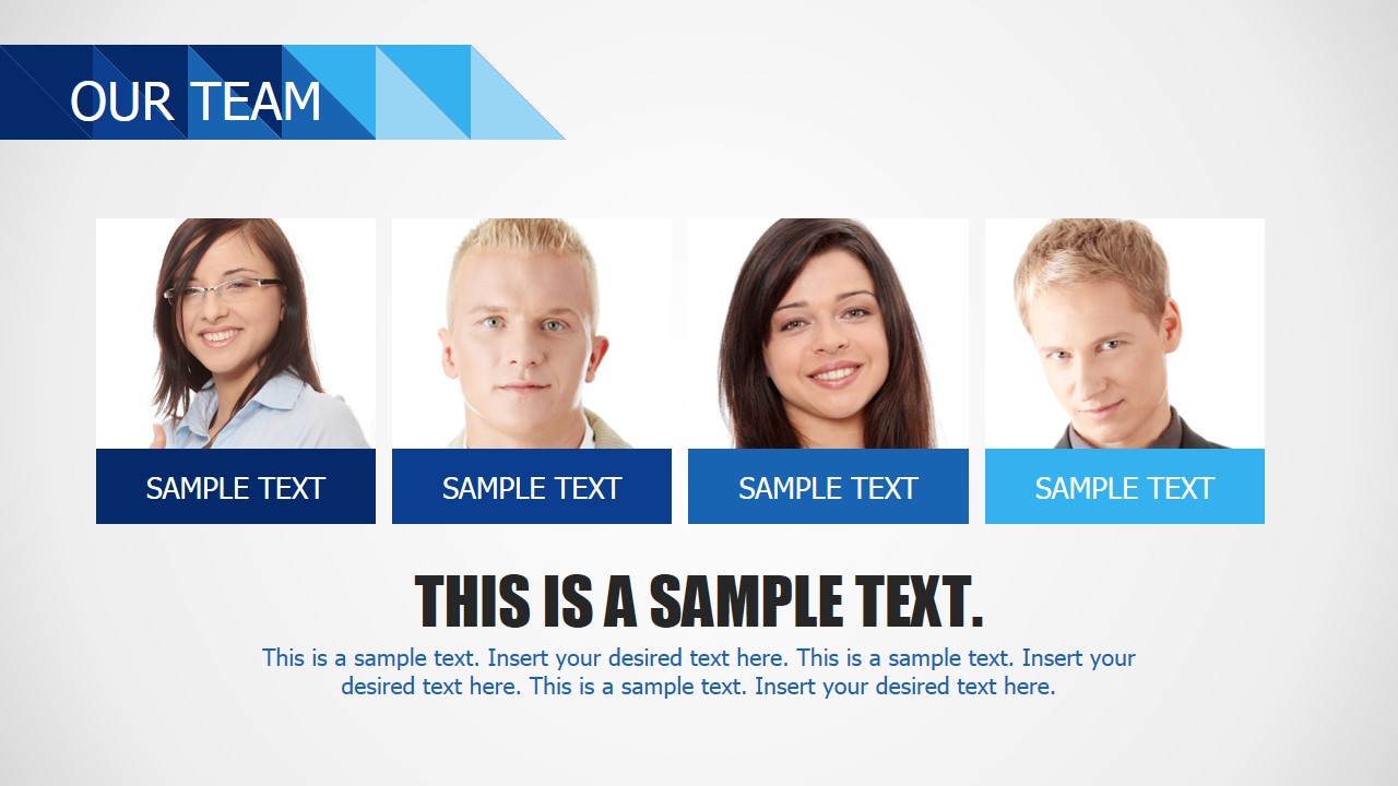 Blue Business PowerPoint Template - SlideModel