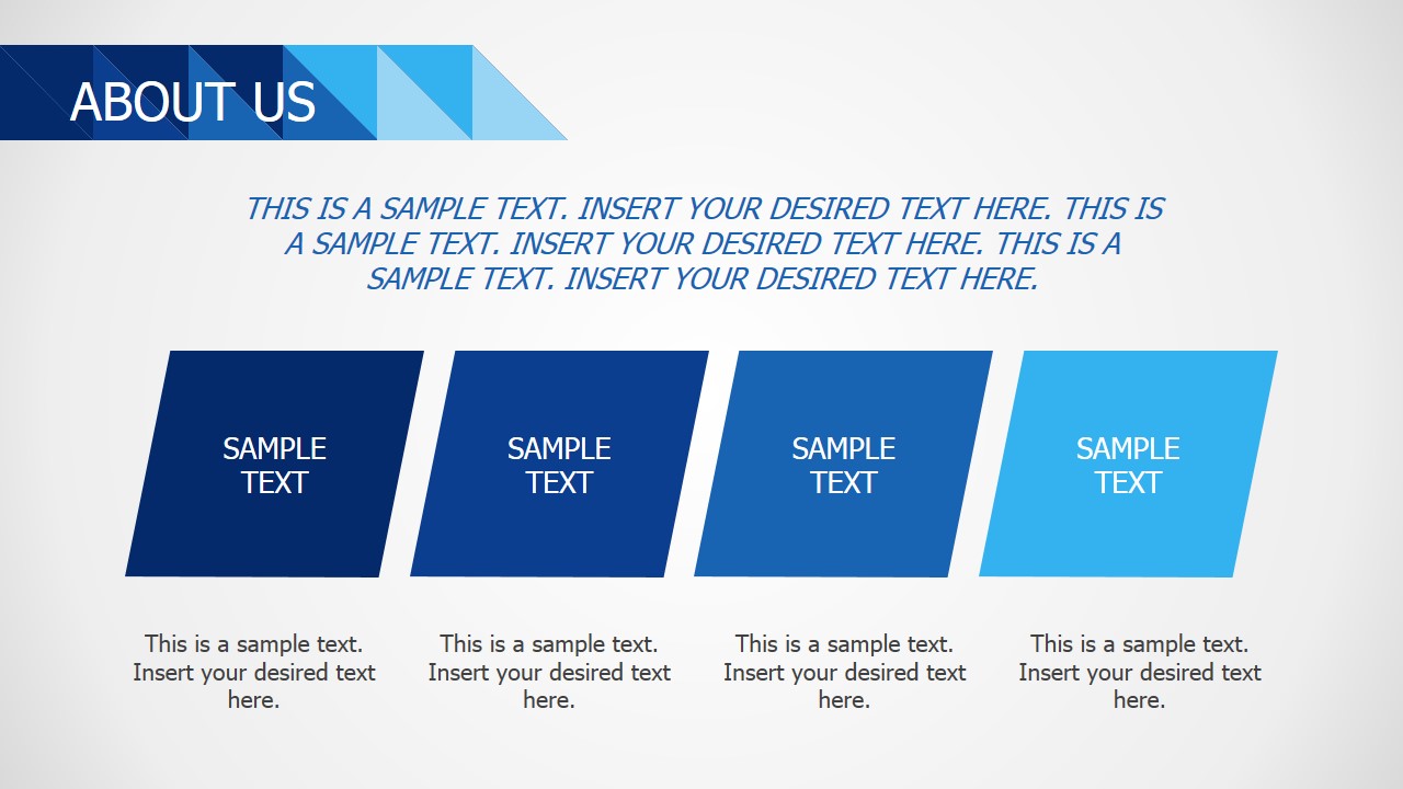 Blue Business PowerPoint Template - SlideModel