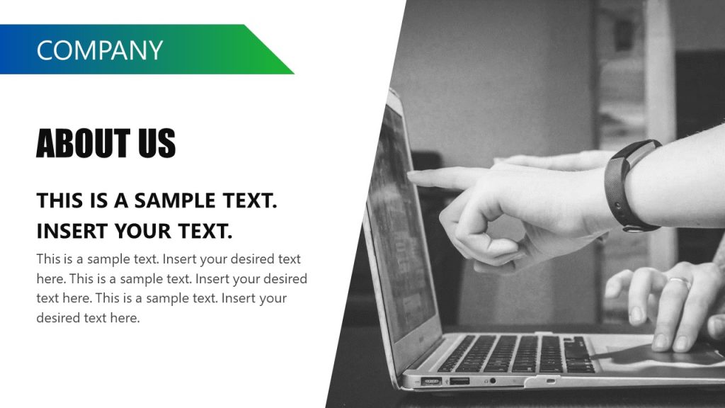 Small Business Template for PowerPoint - About Us Slide - SlideModel