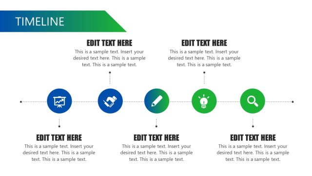 Infographics Timeline Presentation Slide - SlideModel