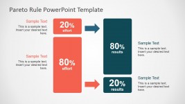 Pareto Principle Block Diagram for PowerPoint - SlideModel