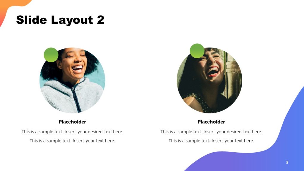 Slide Layout 2 - Bootstrap PowerPoint Template - SlideModel