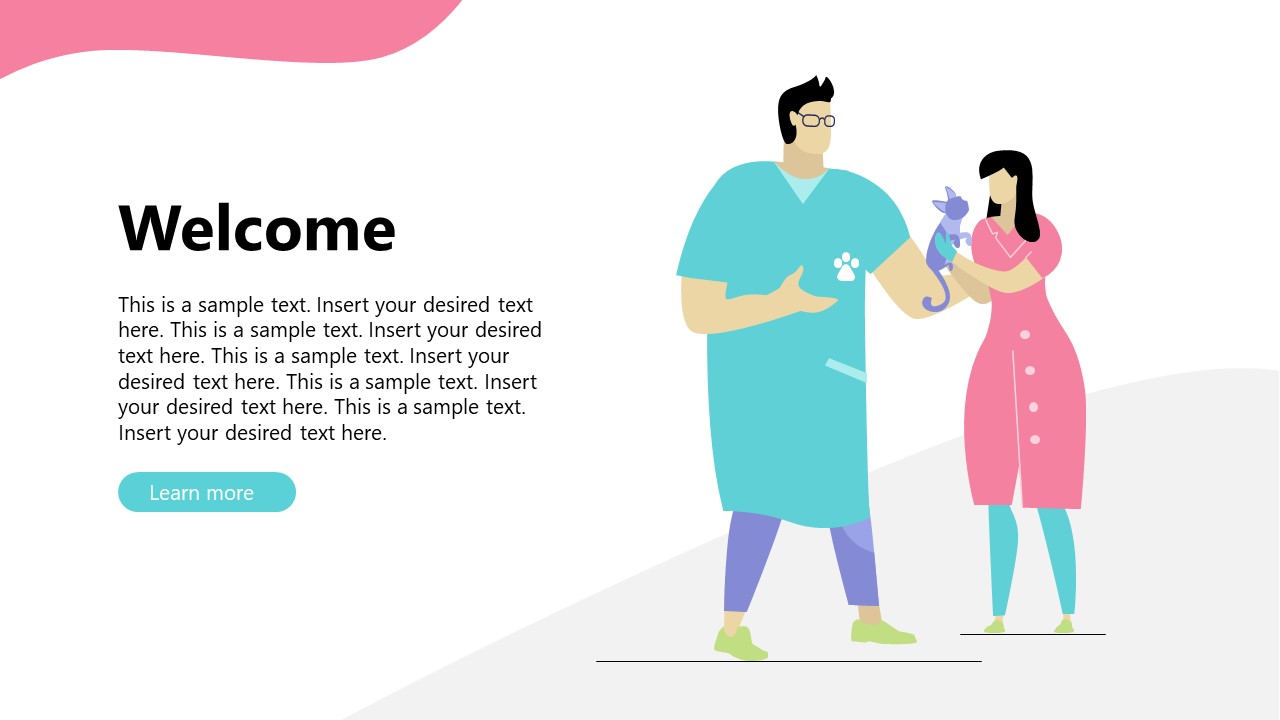 Vet Clinic PowerPoint Template - SlideModel