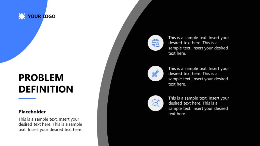 Problem Definition Startup Pitch Deck Template - SlideModel
