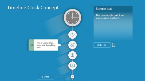 Slide Template of Timeline with Milestones - SlideModel