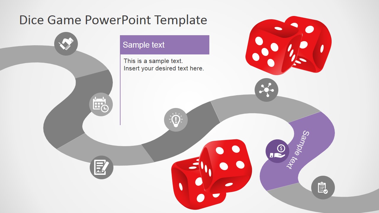 Board Game PowerPoint Template & Presentation Slides