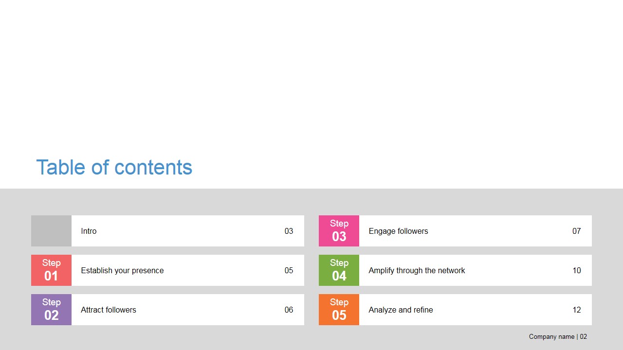 Presentation Template for Business Deck - SlideModel