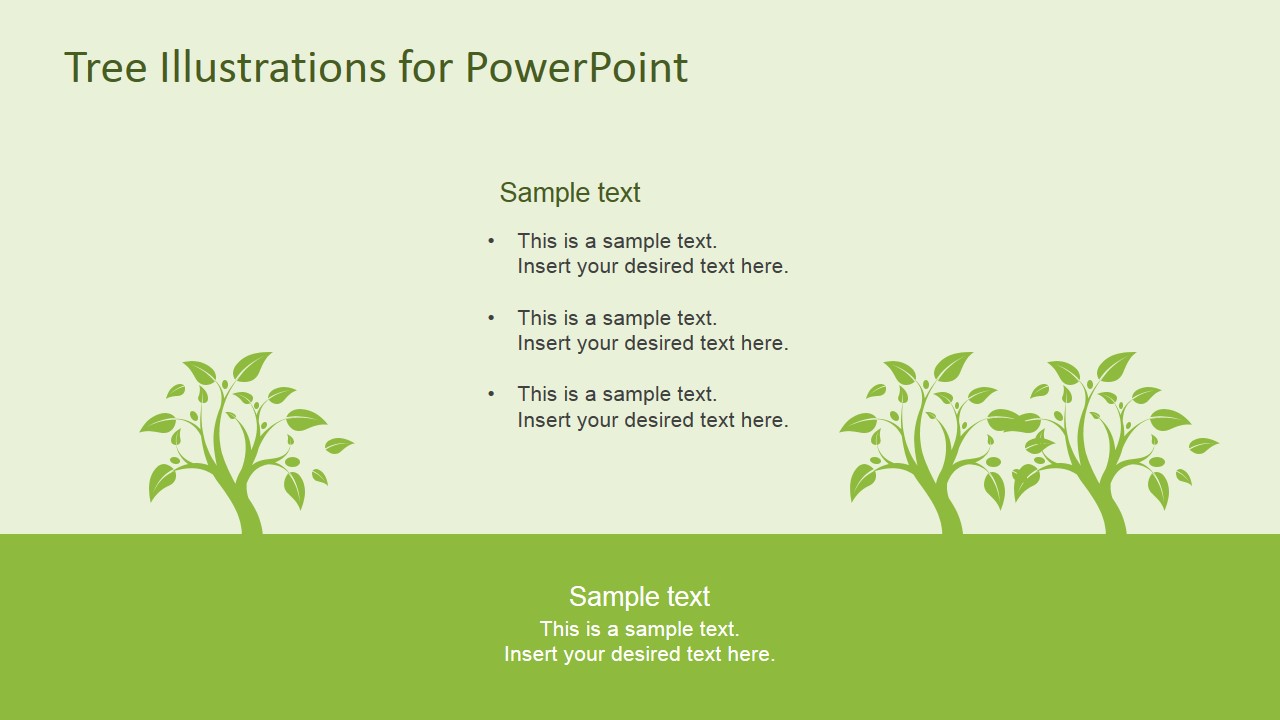 Tree Illustration Diagrams for PowerPoint - SlideModel Tree Illustration Diagrams for PowerPoint - SlideModel
