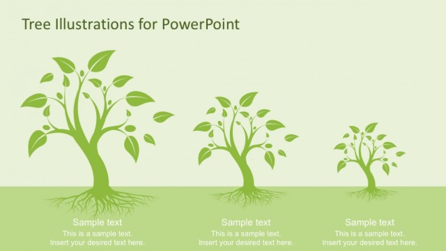 Tree Diagrams With Roots for PowerPoint - SlideModel