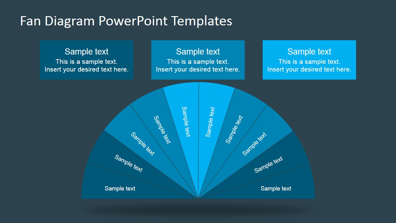 Fan Diagram Design for PowerPoint - SlideModel