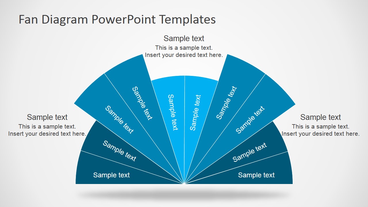 Fan Diagram Design for PowerPoint - SlideModel