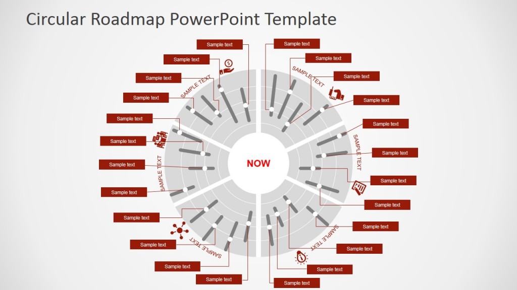 Circular Roadmap PPT Template - SlideModel