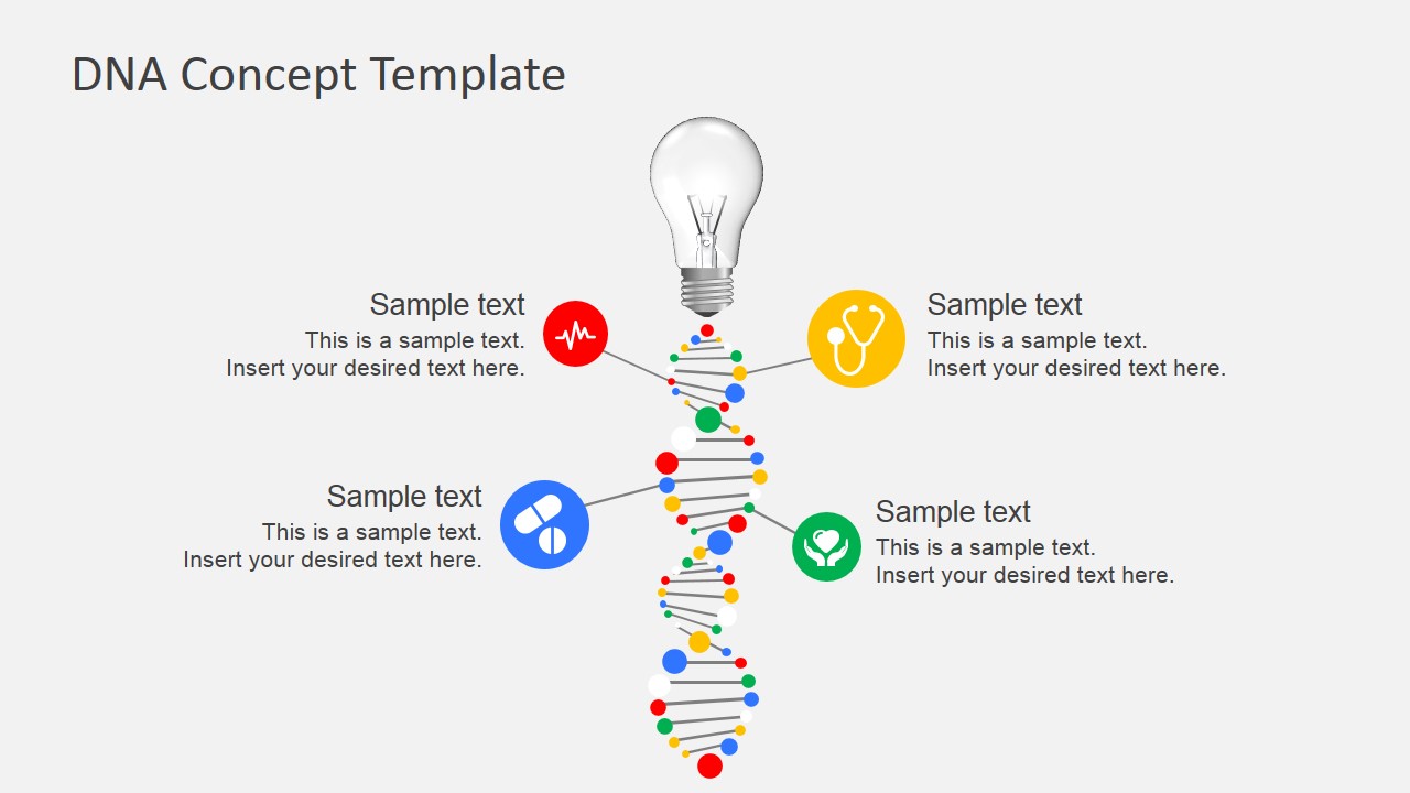DNA Concept Design for PowerPoint - SlideModel