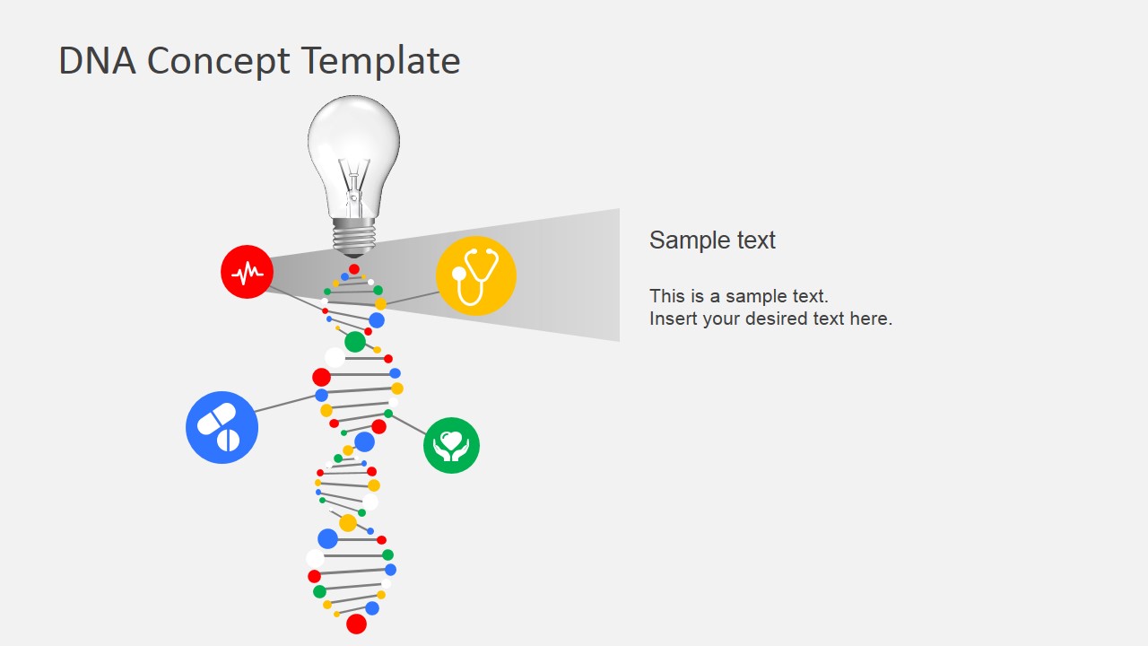 DNA Concept Design for PowerPoint - SlideModel