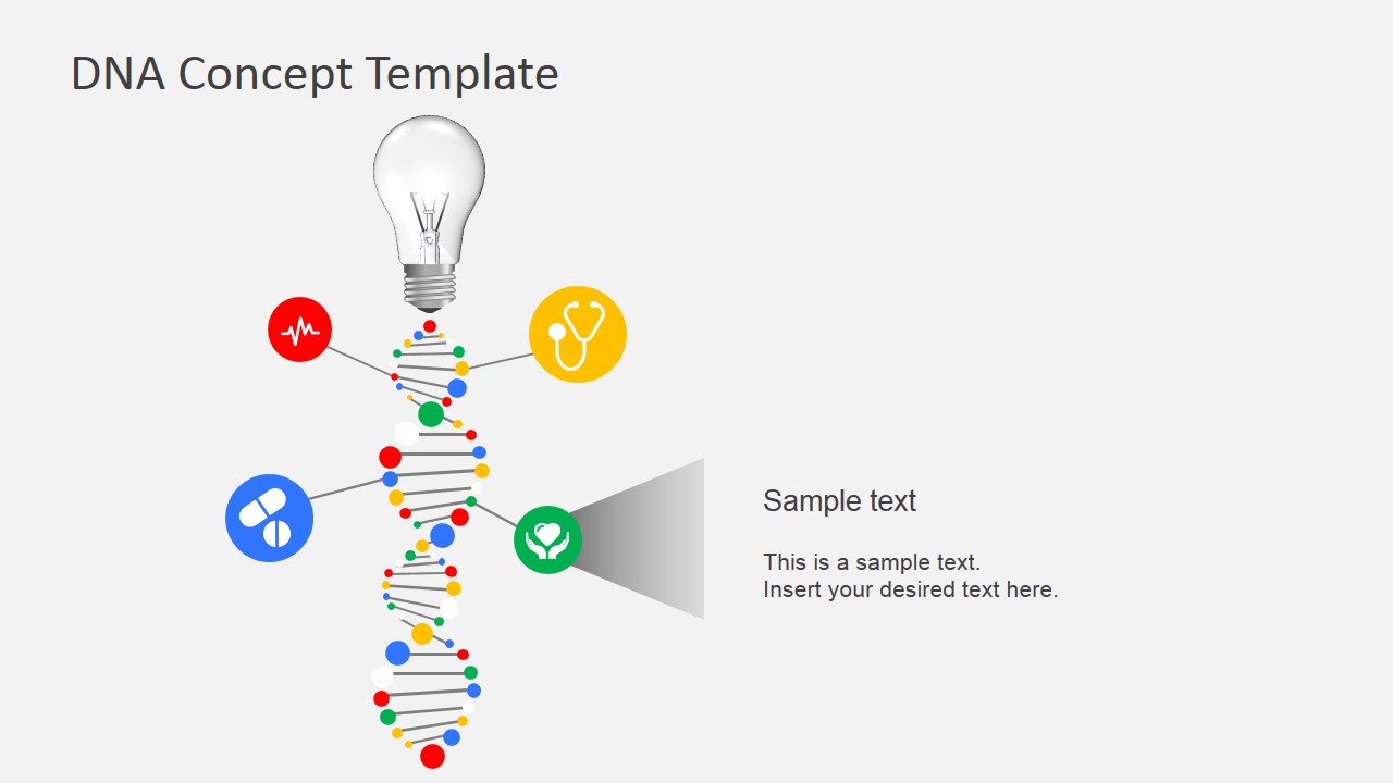 DNA Concept Design for PowerPoint - SlideModel