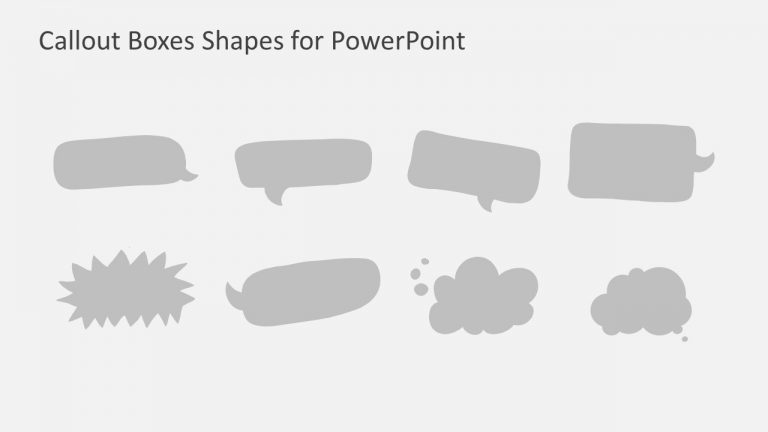 Free Style Shapes for Chat - SlideModel