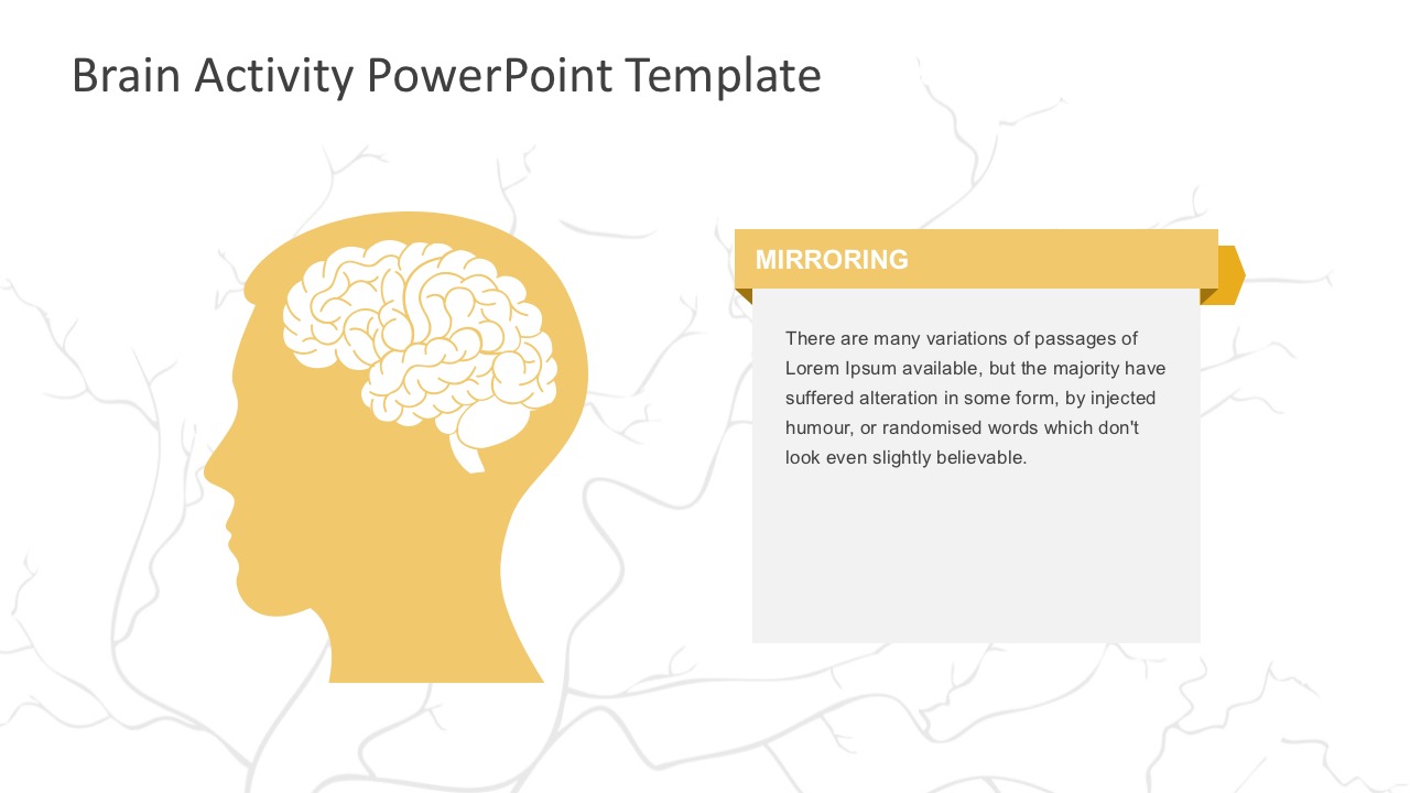 Brain Activity PowerPoint Template