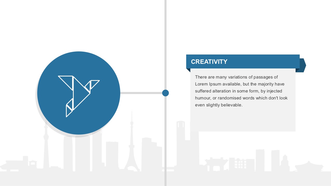 Employee Profile Diagram PowerPoint Template