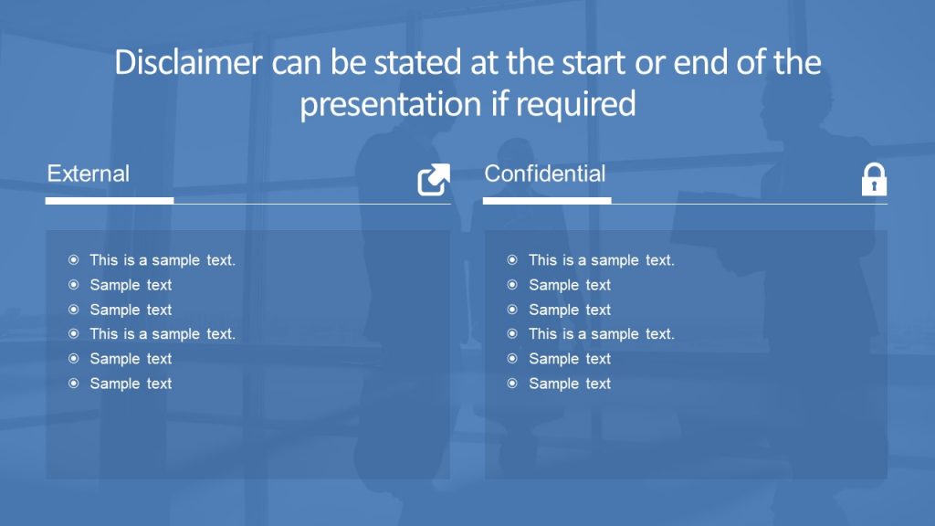 PPT Image Background Disclaimer - SlideModel