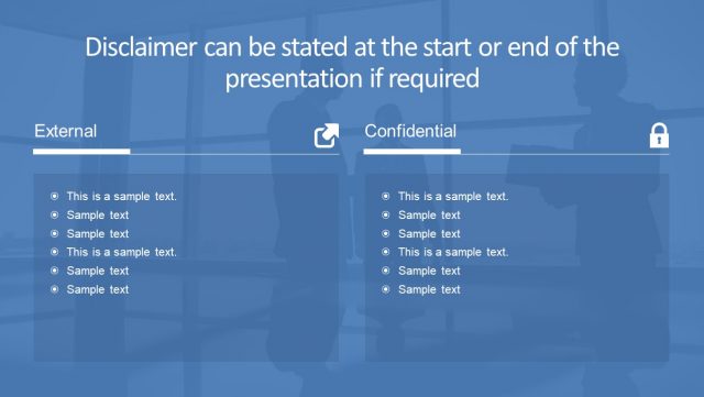 PPT Image Background Disclaimer - SlideModel