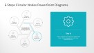 6 Stages Circular Segmented Diagrams PowerPoint - SlideModel