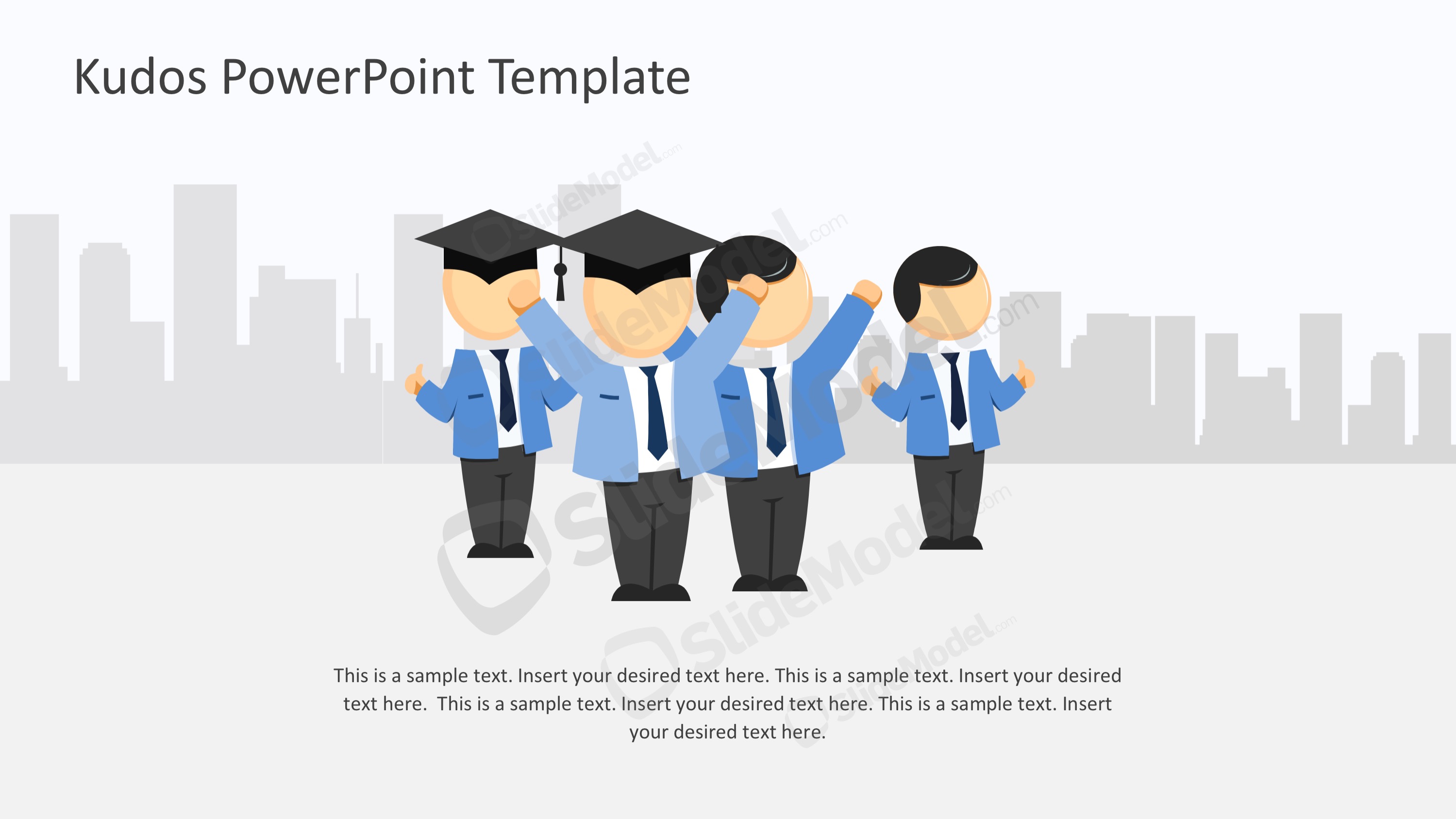 Kudos Metaphor PowerPoint Template - SlideModel