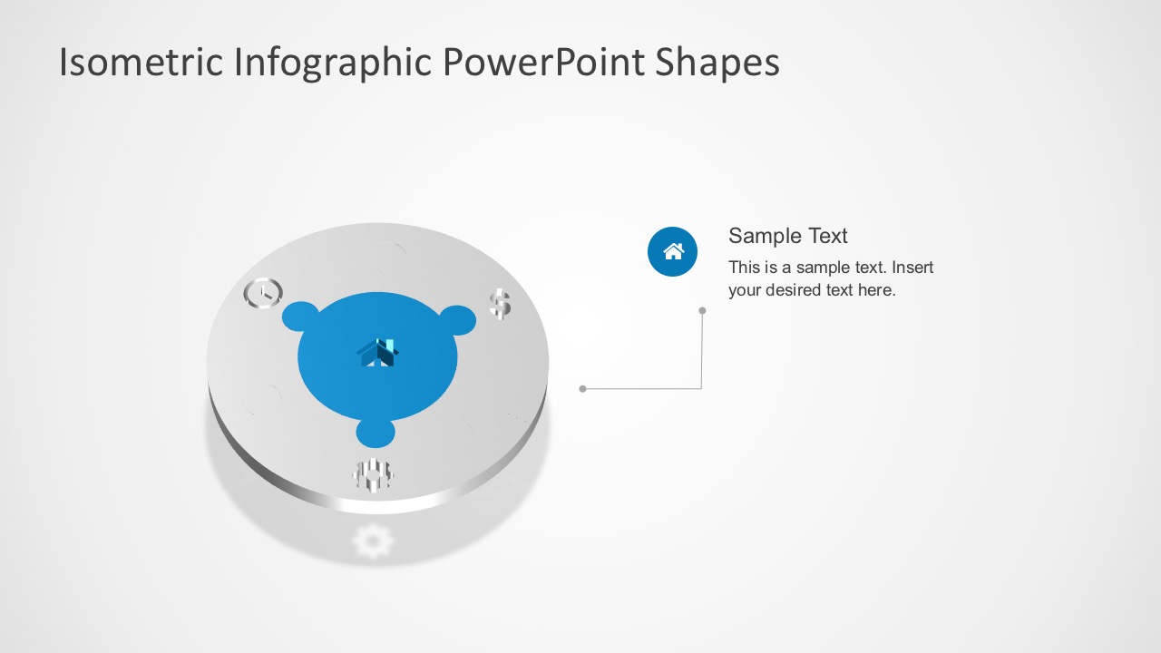 Isometric Infographic PowerPoint Shapes - SlideModel