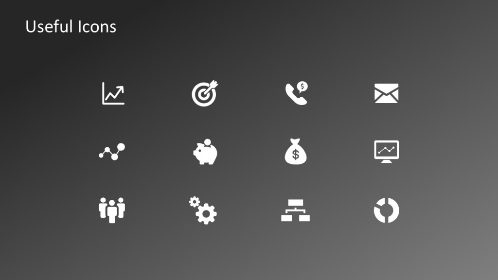 Useful Business PowerPoint Icons Vectors - SlideModel