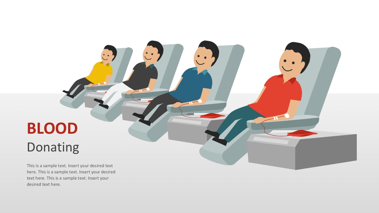 Blood Bank Donation PowerPoint Template