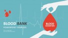 Colorful Blood Bank PowerPoint Template Slides - SlideModel