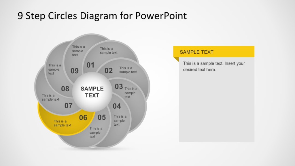PowerPoint Cycle Diagrams with 9 Steps - SlideModel