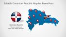 PowerPoint Dominican Republic Map - SlideModel