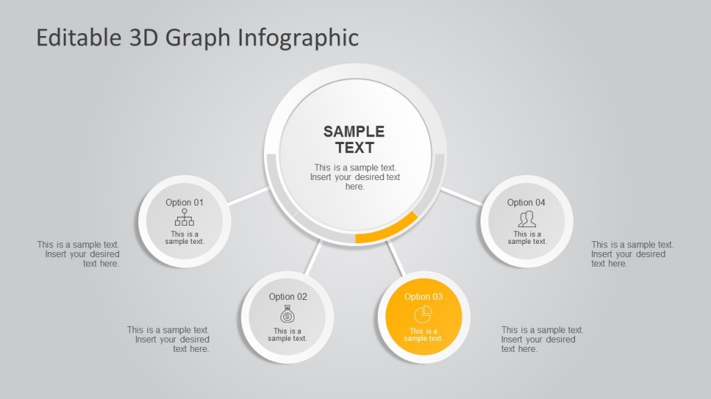 4-Options Infographic Slide Presentation - SlideModel