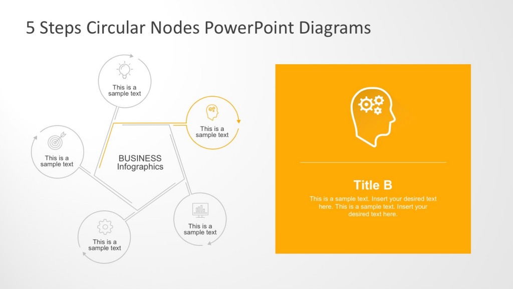5 Steps Presentation Diagrams for PowerPoint - SlideModel