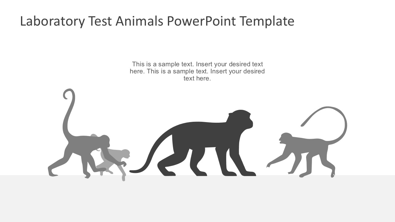 Laboratory Monkeys PowerPoint Graphics - SlideModel