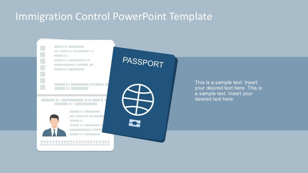 Passport Vector PowerPoint Slides - SlideModel